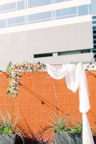 Downtown Rooftop Wedding | El Fenix Dallas | Brandy Rose July Events