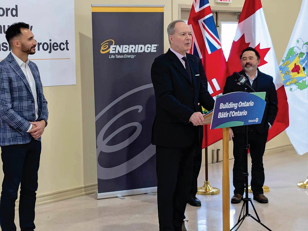 Sandford Natural Gas Expansion Project comes to completion