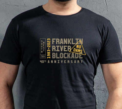No Dams Commemorative T-shirt - XLarge | theparagontheatre