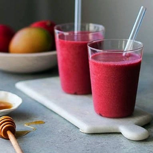 Honey Beet Kombucha Smoothie
