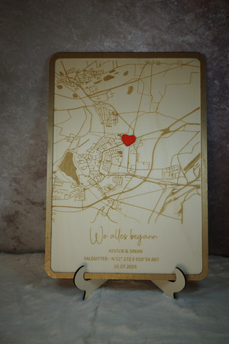 Holzbild "Wo alles begann" | Daniel Duba Design