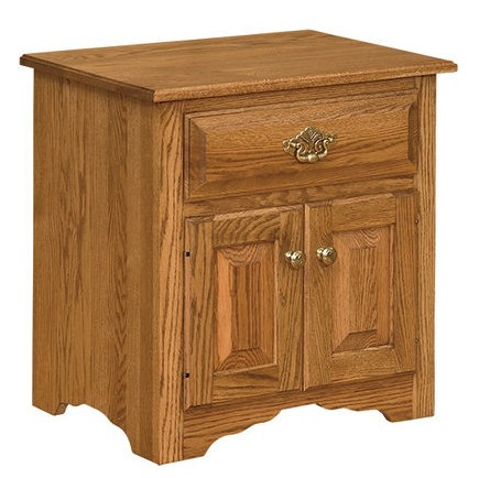 Mount Joy 1 Drawer- 2 Door Nightstand: 8 Styles, 4 Wood Species ...