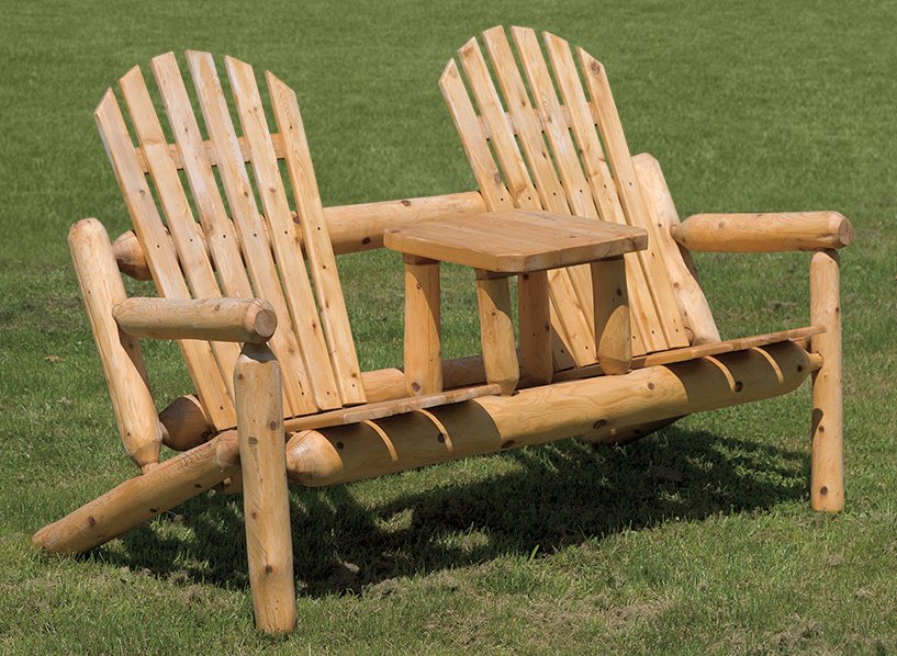 Beautiful Amish Crafted Log Furniture