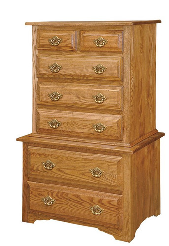 Mount Joy Chest on Chest: 8 Styles, 4 Wood Species | mericle-merchandise