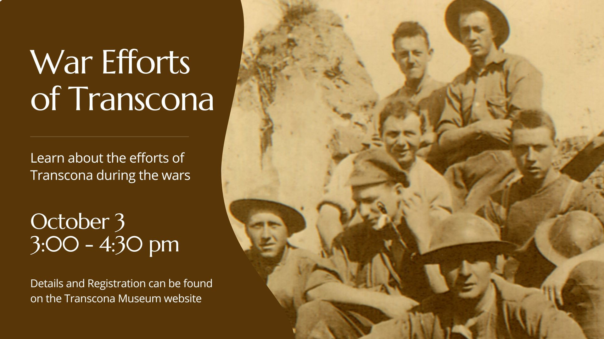 War Efforts of Transcona Tour (Culture Days) | Transcona Museum