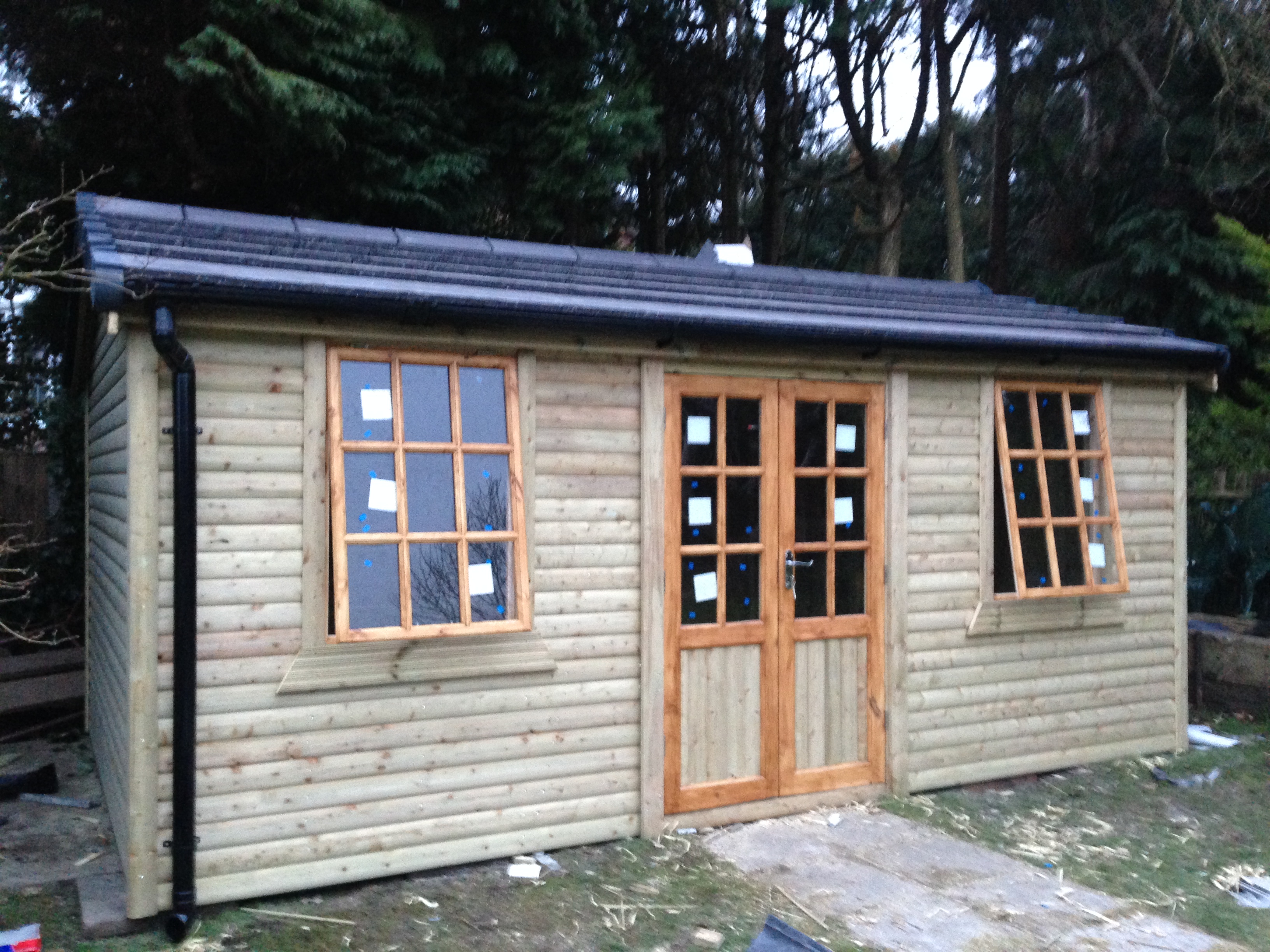 bespoke sheds outbuildings workshops log cabins summer houses