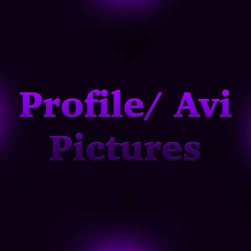 Profile Picture/Avi Logo | frostdesigns