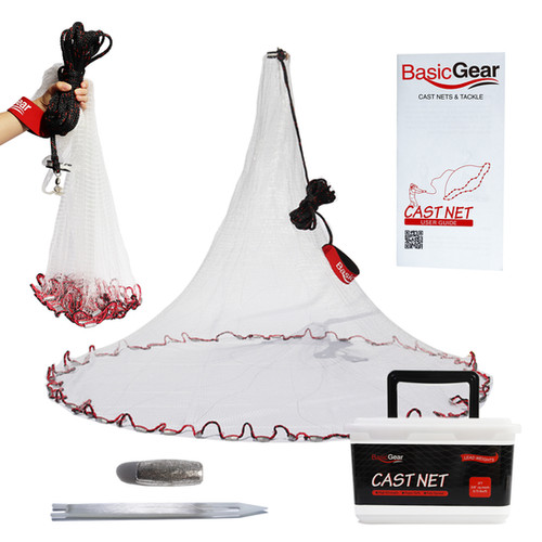 BasicGear Cast Net | Classic Lead Series | BasicGear Cast Nets ...
