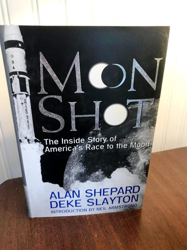 Alan Shepard, Apollo 14 "Moon Shot" Signed Book | apolloastronauts.com