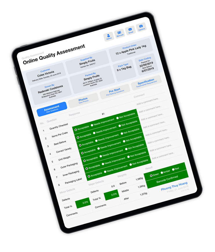 Fresh Tracking | Simply Fruits