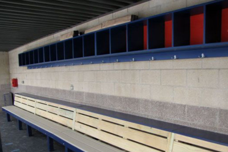 Player's Helmet Rack | Baseballracks.Com