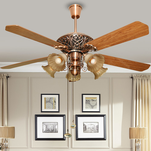 Victoria – Vintage Wooden Ceiling Fan | Airavata Lifestyle
