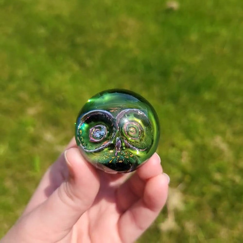 Swapz Owl Face Heady Marble | Rip Tide Smoke Shop