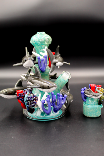 Justin Barr Shark Swarm | Rip Tide Smoke Shop