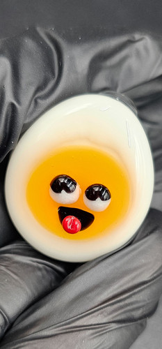 Fickle Glass X Dojo Boiled Egg Buddy Pendant | Rip Tide Smoke Shop