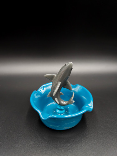 Justin Barr Shark Ash Tray | Rip Tide Smoke Shop