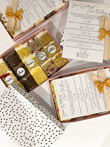 Wedding Cake Taster Box | Kelly's Cakes