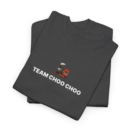 Team Choo Choo Rail Fan Comfort Tee | All Aboard Ohio