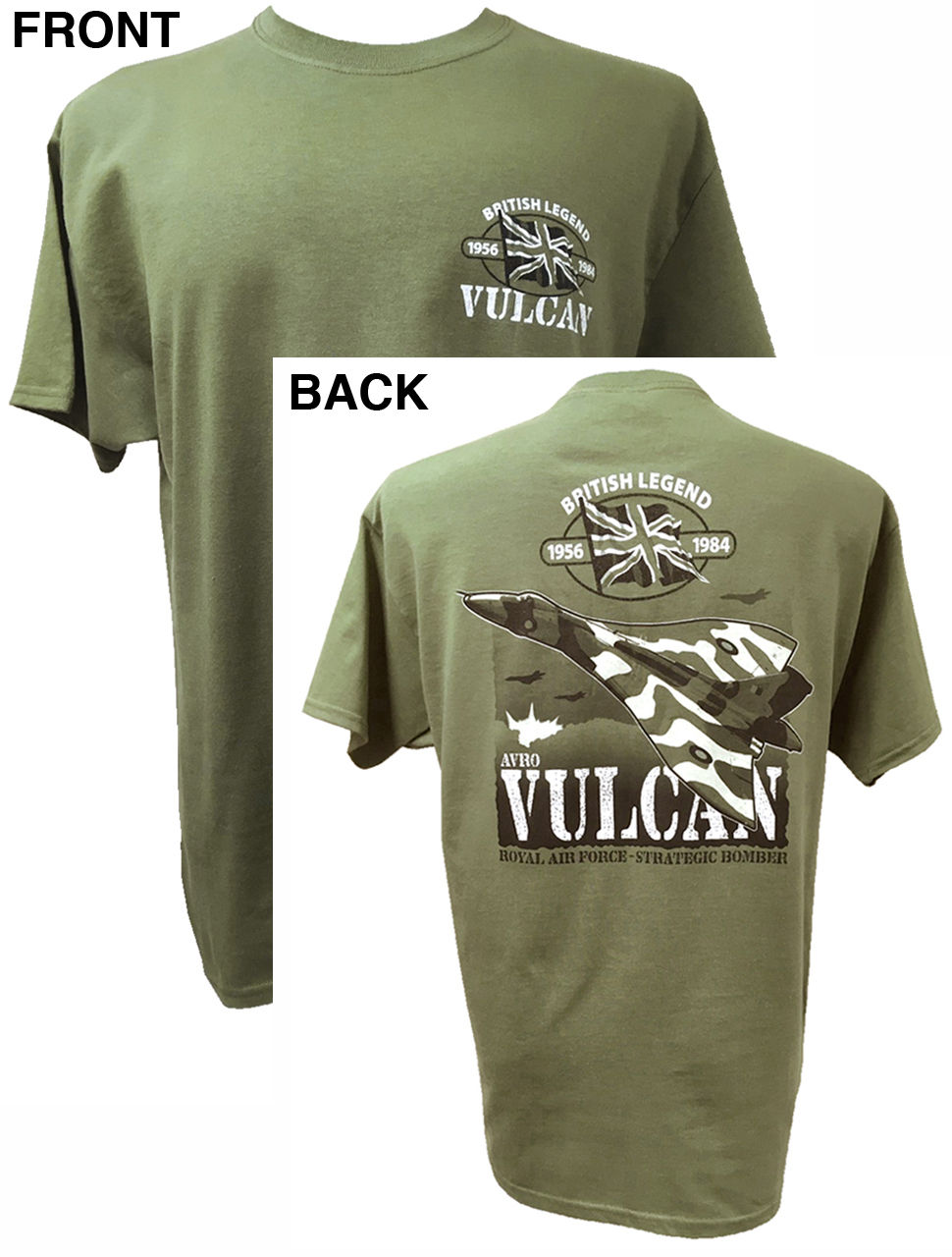 Avro Vulcan Action T shirt | Avro Heritage Museum