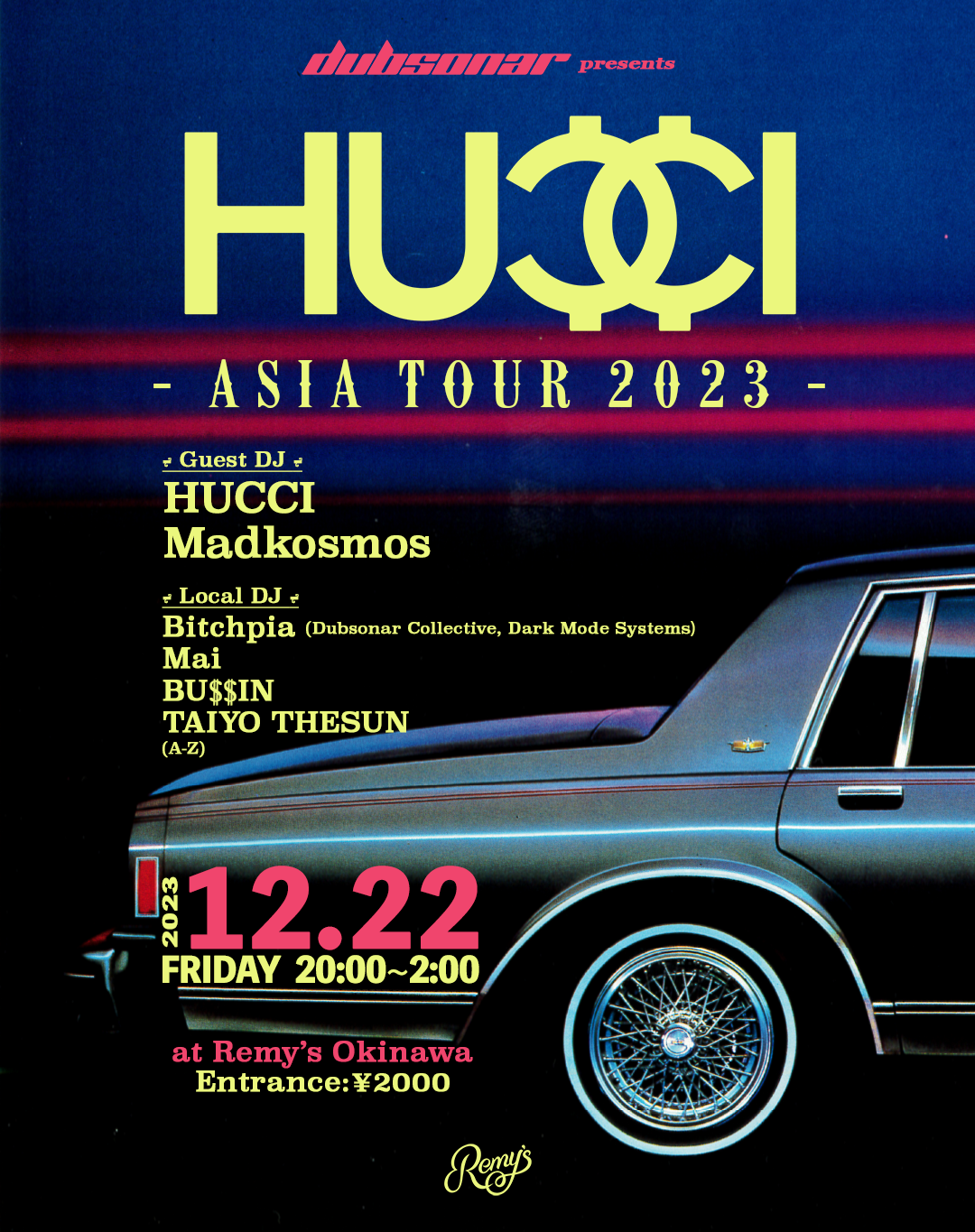 #HUCCI Tour | Remy's