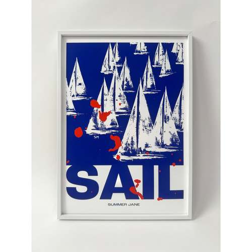 SAIL Poster | Summer Jane Art