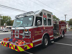 Bridgewater Fire Rescue - Rosenbauer Top Mount Enclosed Pumper