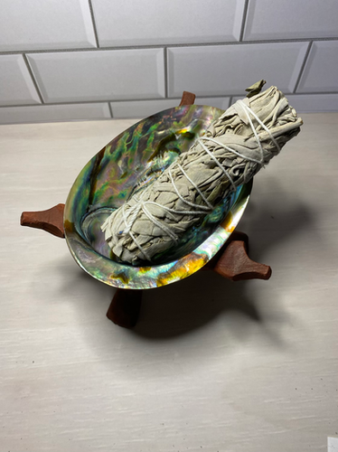 SAGE, SHELL & STAND STARTER KIT | La Luna Healing and