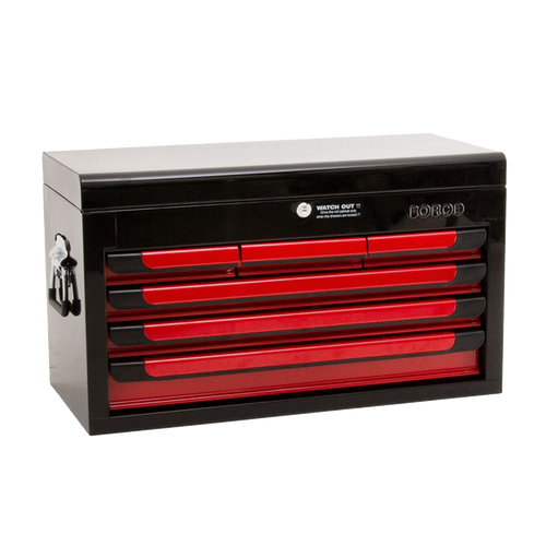 (FORCE 10526) 6 Drawer Glory Box, Glossy Paint | Titans Hardware