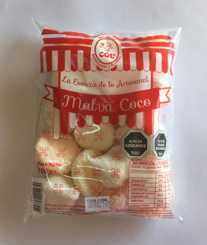 Malva Coco | Confiterías Fiesta