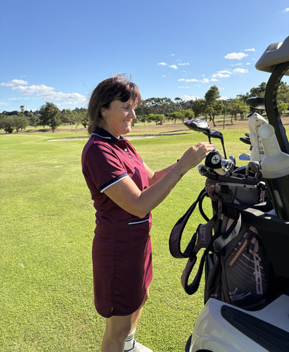 RUNWAY DRESS BURGUNDY | CAS GOLF