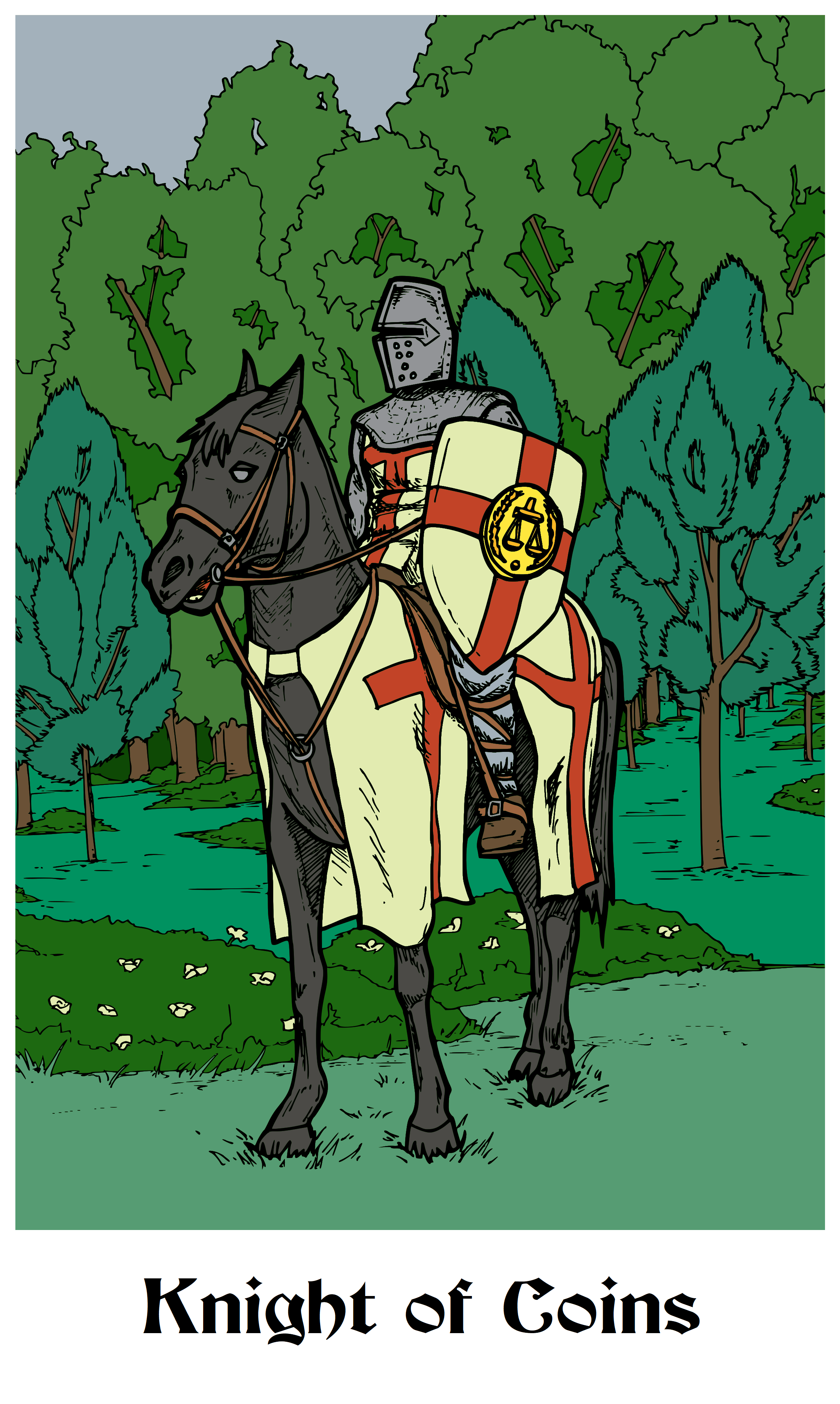 Knight of Coins