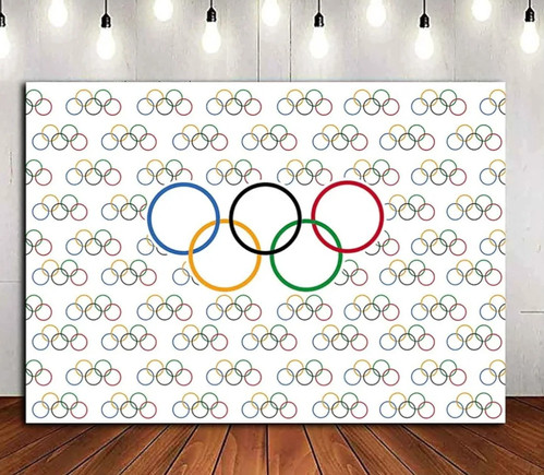 Olympics Theme Photo Backdrop | website