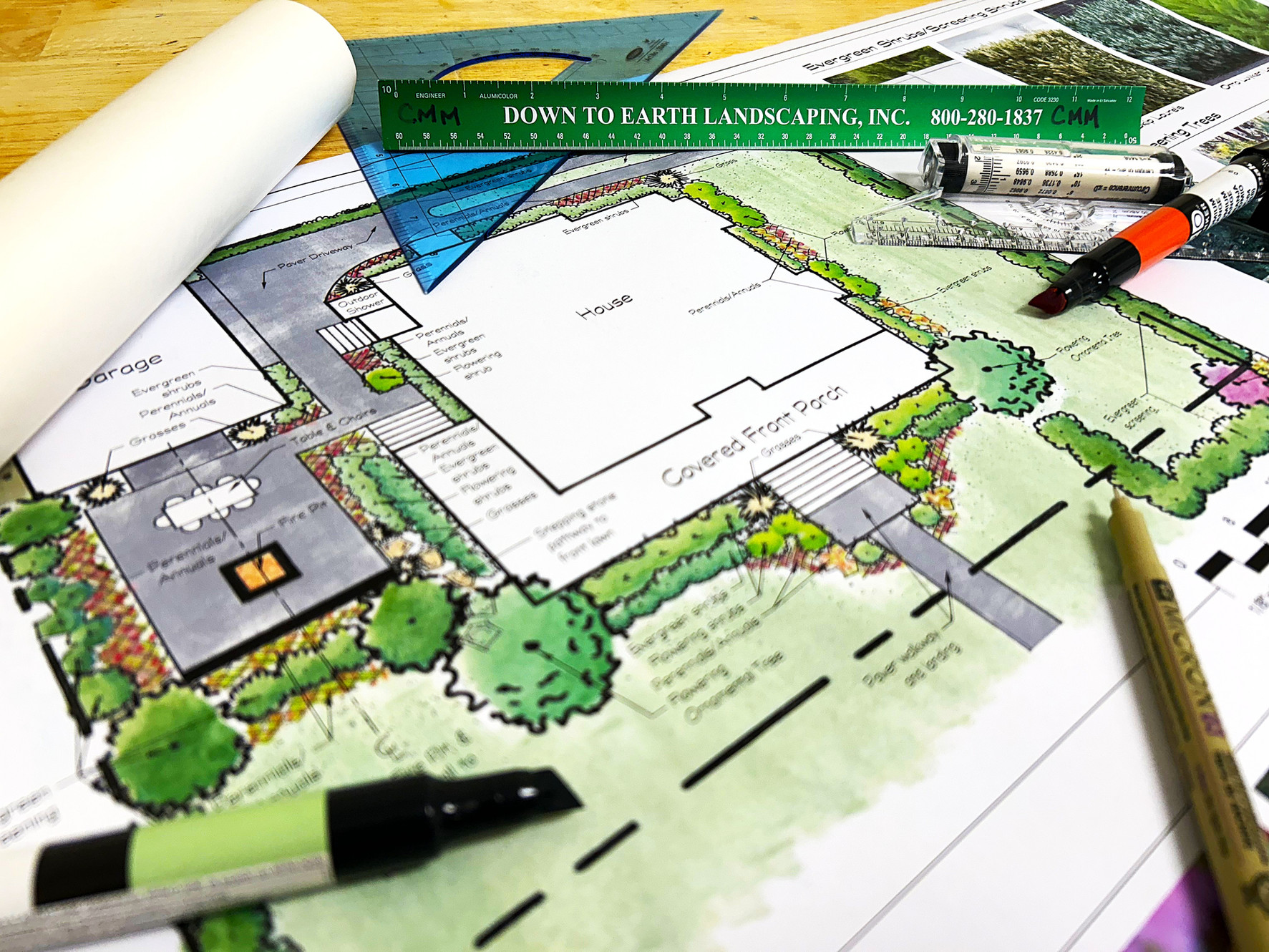 Commercial Hardscape Down To Earth Landscaping Jackson Nj