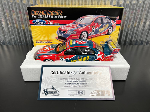Russell Ingalls Year 2003 BA Racing Falcon | Costoys