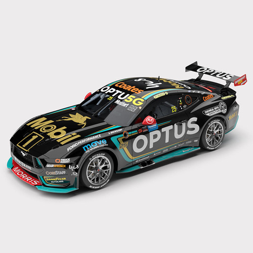 Chaz Mostert Mobil 1 Optus Racing #25 (Mobil 1 50th Anniversary Gold ...