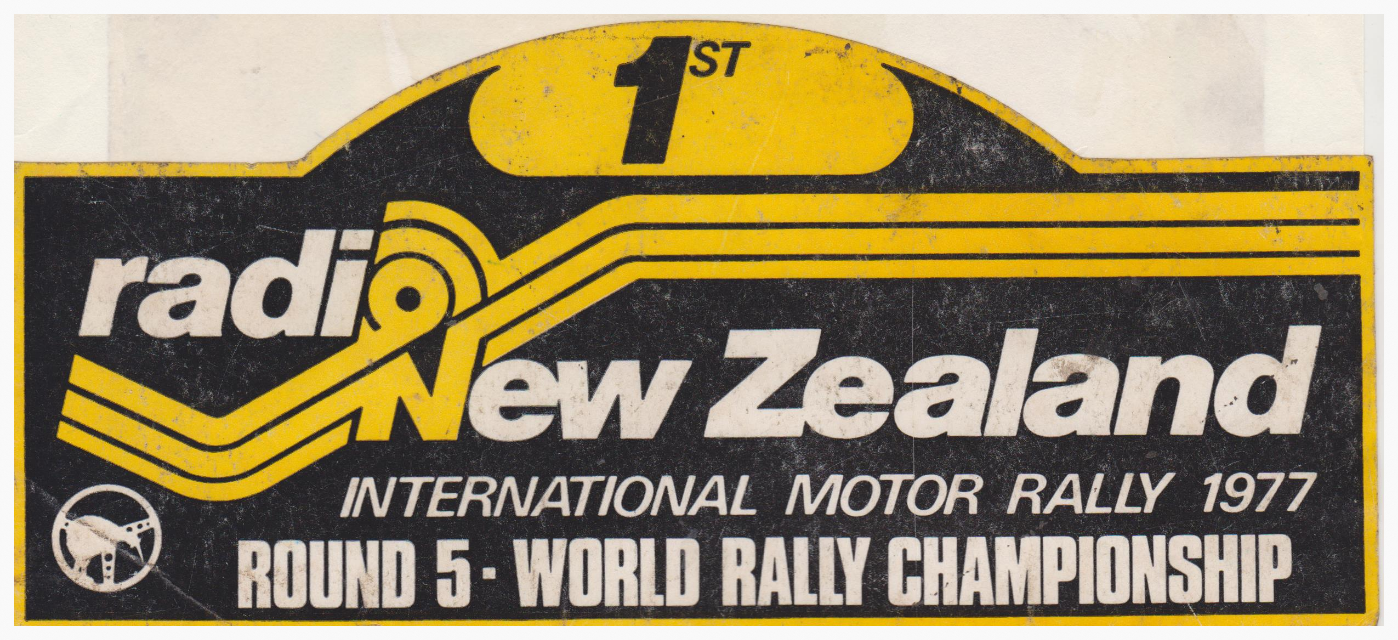 New Zealand Rally Stickers | cabbagetreecorner