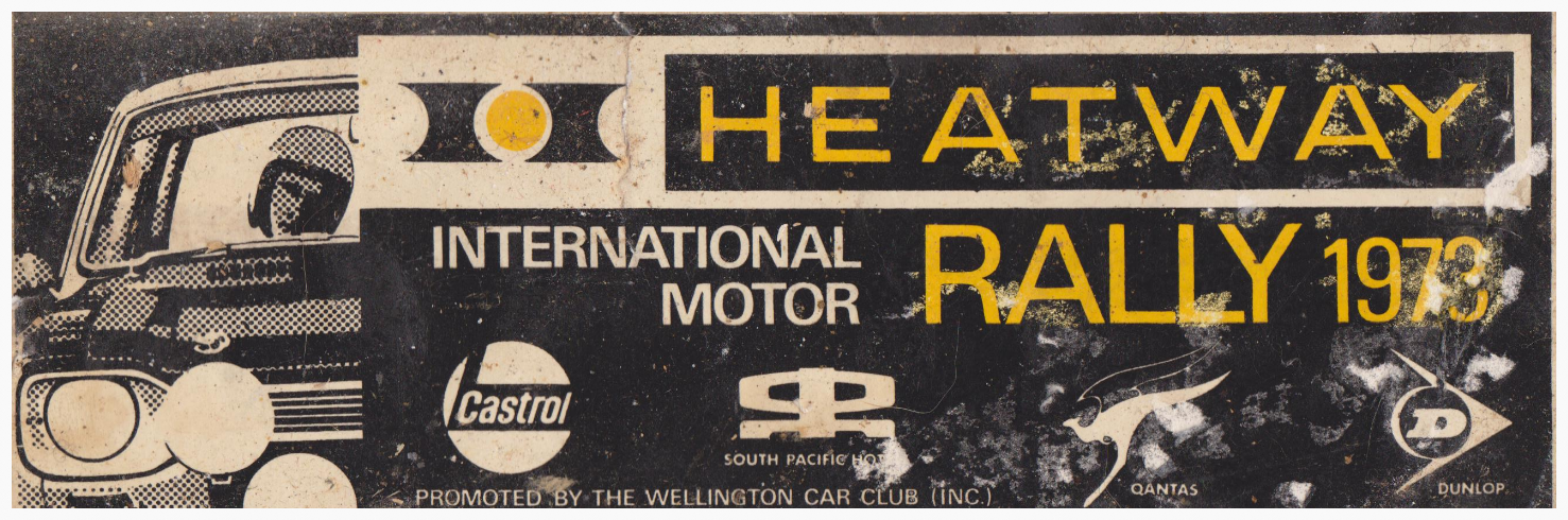 New Zealand Rally Stickers | cabbagetreecorner