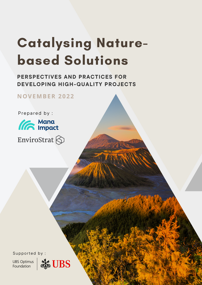 Catalysing Nature-based Solutions: Perspectives and Practices for ...