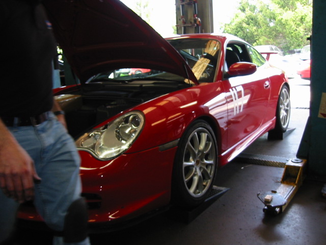 Meenan Transmissions Tech Inspection Center Porsche Club of America