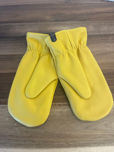 Insulated Cowhide Mittens | Crooked Arrow Co.