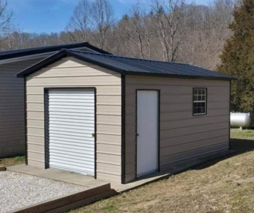 12' x 20' x 8' All Steel Residential Storage Building | APB