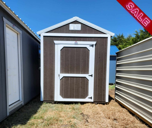 8' x 12' Extra Height Utility Storage Shed - Derksen | APB