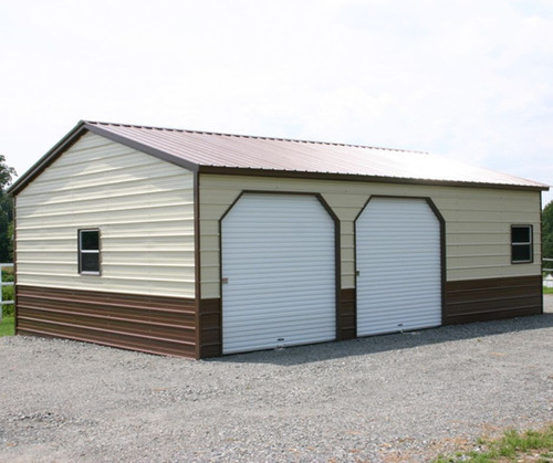 24' x 30' x 9' Residential Side Entry Garage Workshop | APB