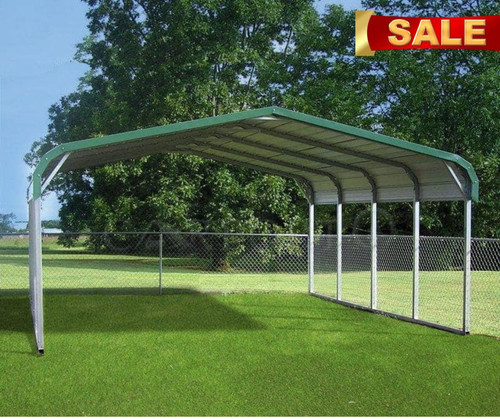 18' x 20' x 6' Classical Roof Carport | APB