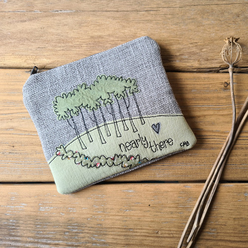 'Nearly there trees' Coin Purse | Caroline Michelle