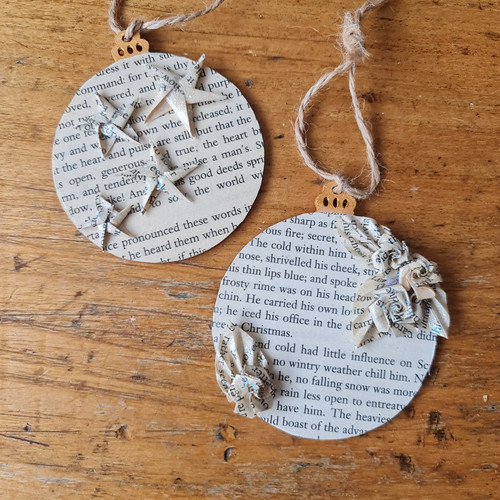 A Christmas Carol by Charles Dickens recycled paper Christmas ...