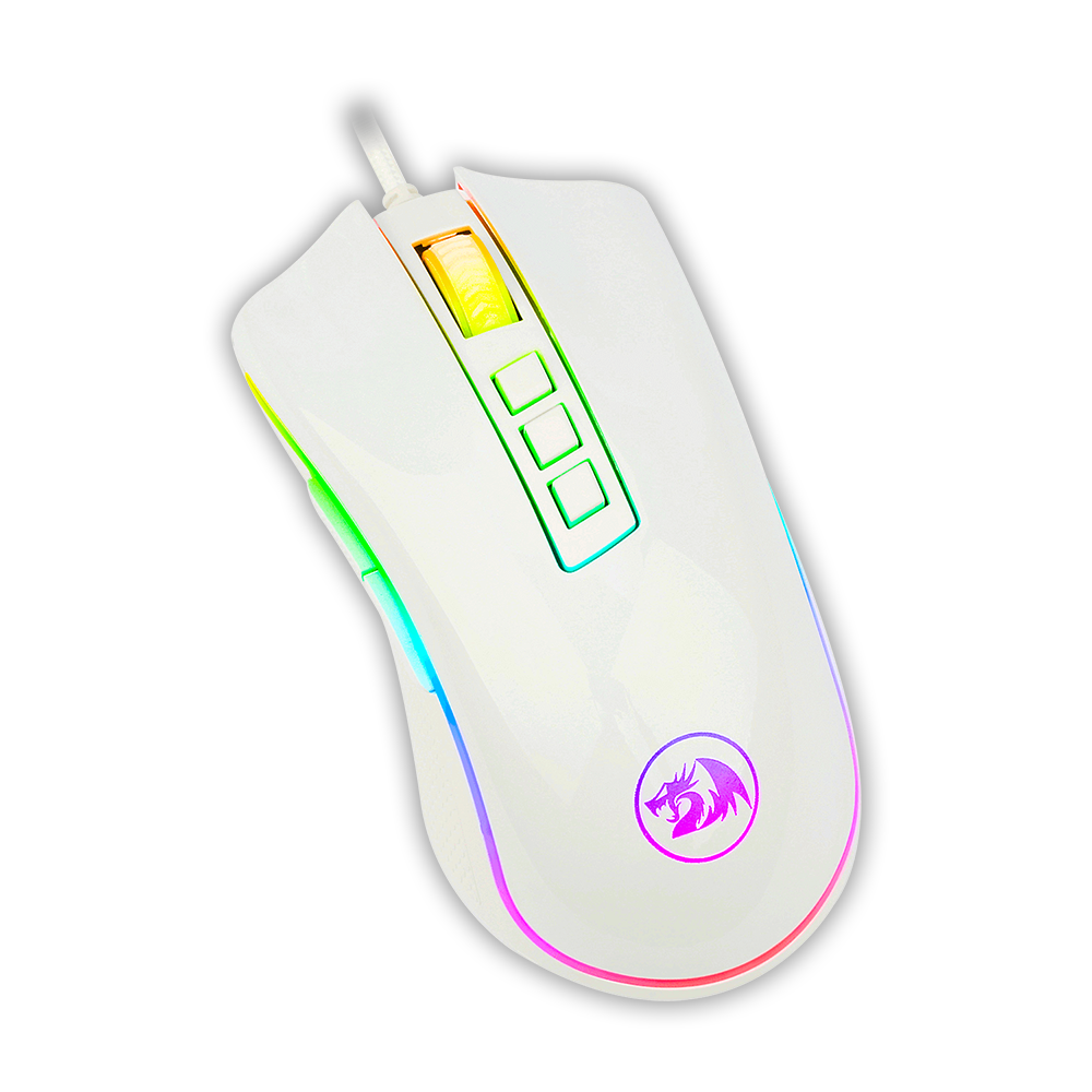 Mouse Redragon Cobra Chroma Lunar White (M711-W)