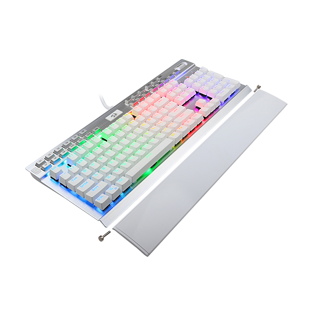 Teclado Redragon Yama White K550