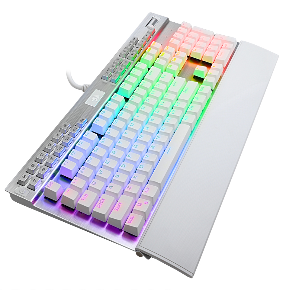 Teclado Redragon Yama White K550