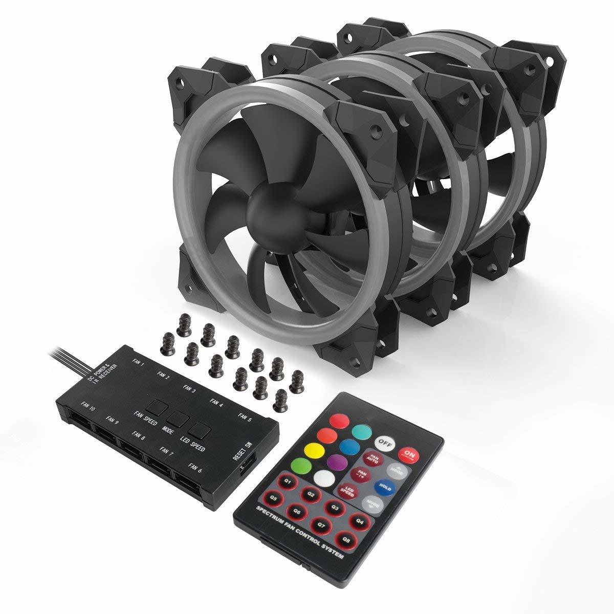 Kit Fans RGB GC-F006